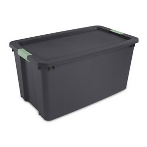 Sterilite 16 Pack 45 Gallon Wheeled Latch Tote, Stackable Plastic Storage Bin | Wayfair
